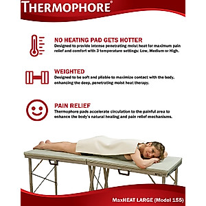 Thermophore MaxHEAT Automatic Moist Heat Pack, Large, Model #155
