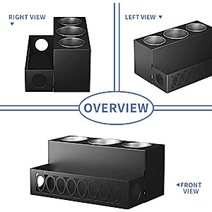 KOPOGTY Bathroom Organizer Cosmetic Organizer Multifunctional Organizer Toiletries Organizer Hair dryer storage rack bracket bathroom finishing kit