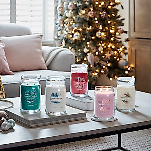 Yankee Candle Signature Scented Candle | Peppermint Pinwheels Large Jar Candle with Double Wicks | Soy Wax Blend Long Burning Candle