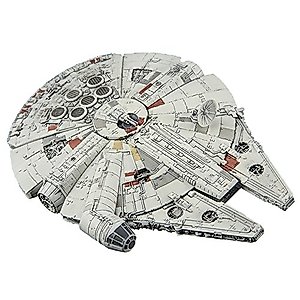Bandai Vehicle Model 006 Star Wars Millennium Falcon Plastic Model Kit -Story of Roue one-, White