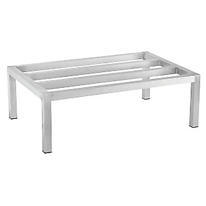 CenPro Commercial NSF Aluminum Dunnage Rack - 1,500 lb. Weight Capacity - 36"x20"x12" (28W-135)