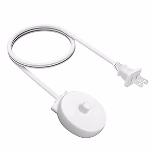 Replacement Toothbrush Charger for Braun Electric Toothbrush, Inductive Charging Base Portable Waterproof Power Cord Model 3757