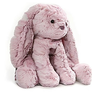 GUND Cozys Collection Bunny Rabbit Stuffed Animal Plush, Dusty Pink, 10"