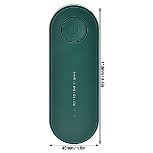 Janzoom Air Purifier, ABS Material, Automatic Operation, 20 Million Negative Ions, Air Filter with Plug and Ions (US Plug)