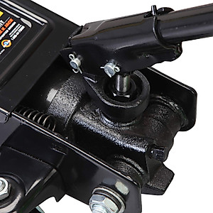 Torin T83006W Blackjack Hydraulic Trolley Service/Floor Jack (Fits: SUVs and Extended Height Trucks): 3 Ton (6,000 lb) Capacity, Black