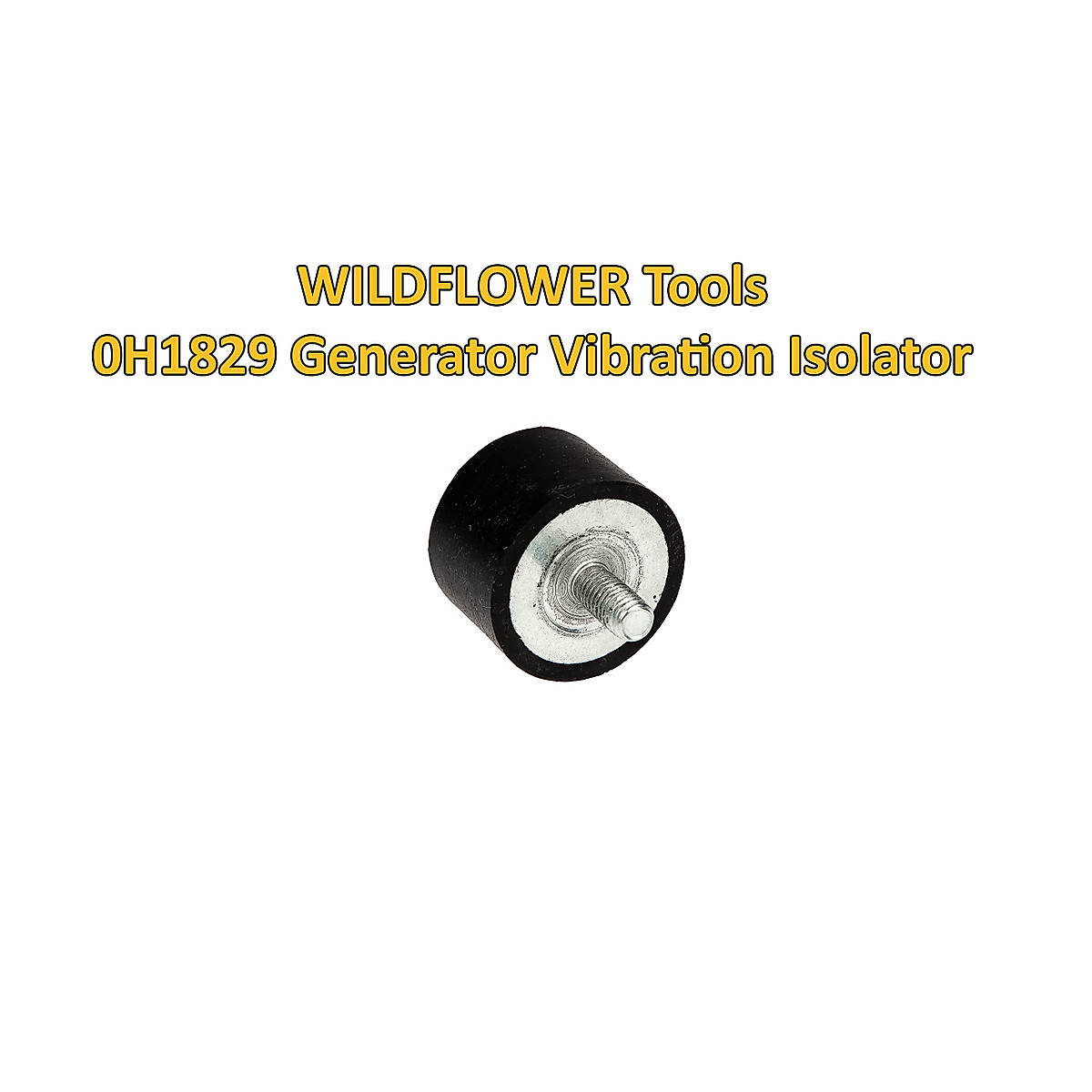 WILDFLOWER Tools 0H1829 Generator Vibration Isolator for Generac