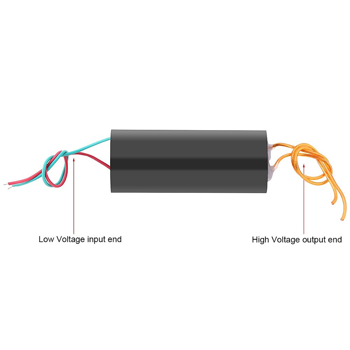 High Voltage Pulse Generator, DC 6V-12V Boost Step-up Power Module High Voltage Generator 1000kV Super Electric Arc Module Input 2A~5A, Output 500KV~1000KV