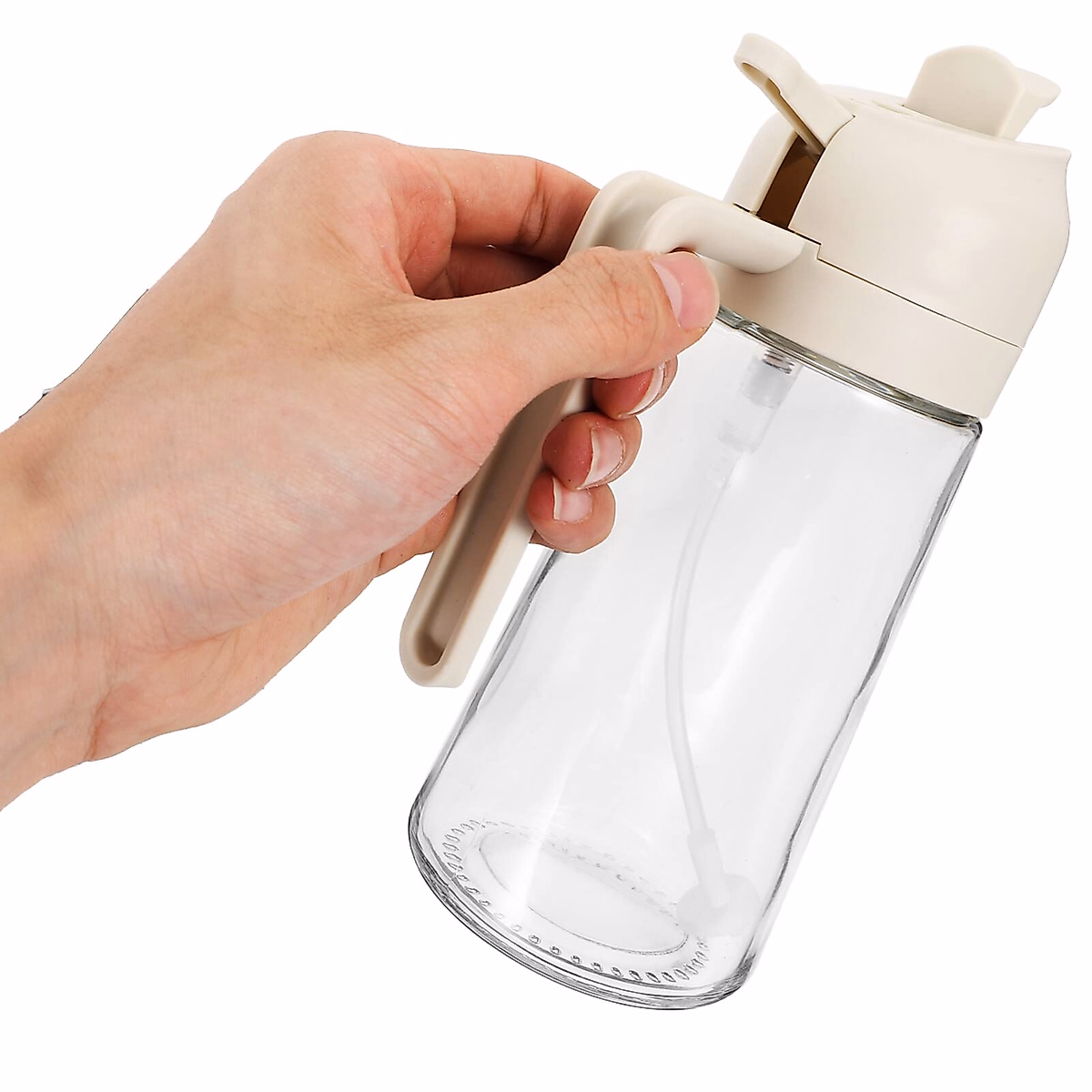 Olive Oil Spray Bottle Glass Seasoning Bottle Kitchen Oil Container Cooking Oil Dispenser Glass Vinegar Pot Oil Bottle Kitchen Gadgets Oil Sprayer Oil Pot Vinegar Dispenser