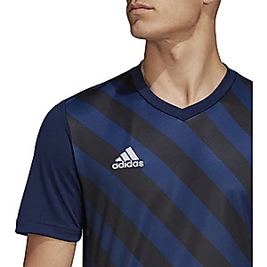 adidas mens Entrada 22 Graphic Jersey Shirt, Team Navy Blue/Black, Large US