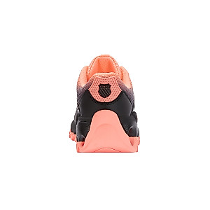 K-Swiss Women's Tubes Sport Training Shoe, Lite Neon Coral/Black, 8 M