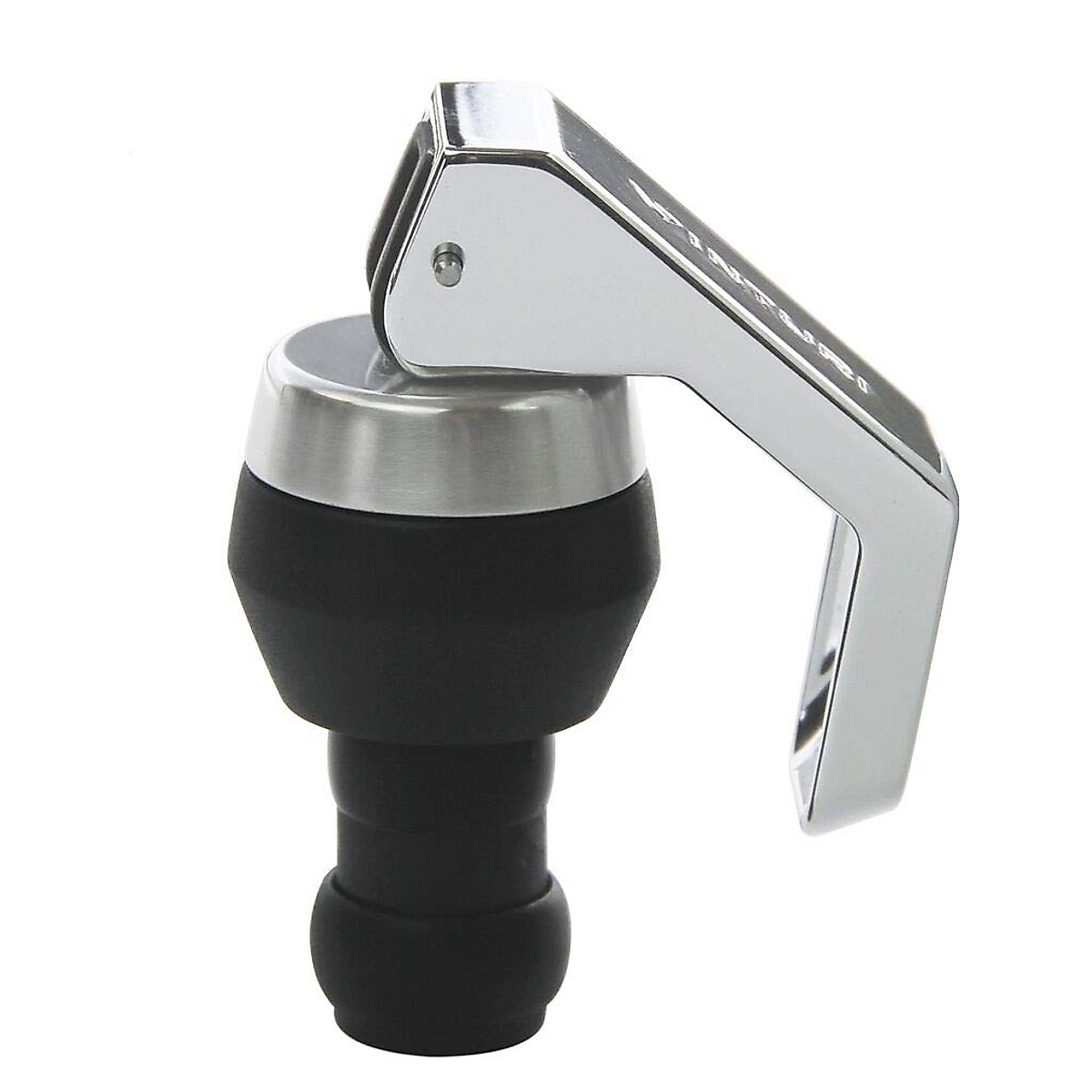Vinturi Reusable Air Tight Silicone Wine Stopper, Silver