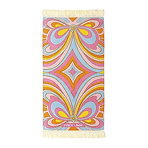 FUNBOY & Malibu Barbie Luxury Dream Oversized Beach Towel, Perfect For A Summer Pool Party 72.00" x 35.00"