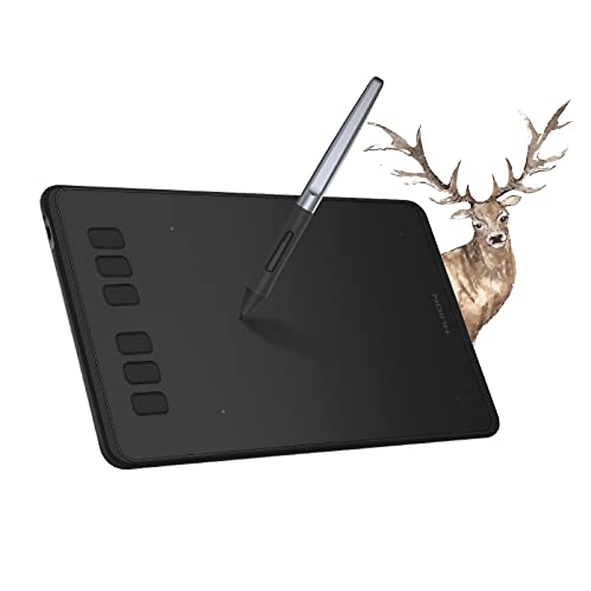 Drawing Tablet HUION Inspiroy H640P Graphics Tablet with Battery-Free ...
