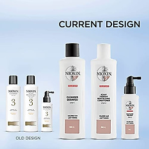 Nioxin System 3 Scalp Therapy Conditioner, Color Treated Hair with Light Thinning, 33.8 oz