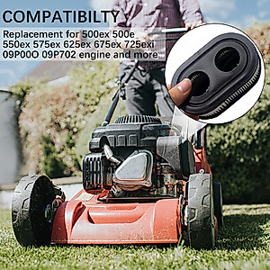 593260 Lawn Mower Air Filter 550ex 675exi 725exi Series Engines Model and More, 798452 Air Cleaner Cartridge Filter Troy Bilt TB110 TB200 TB230 Lawnmower and More (4pcs) (3)