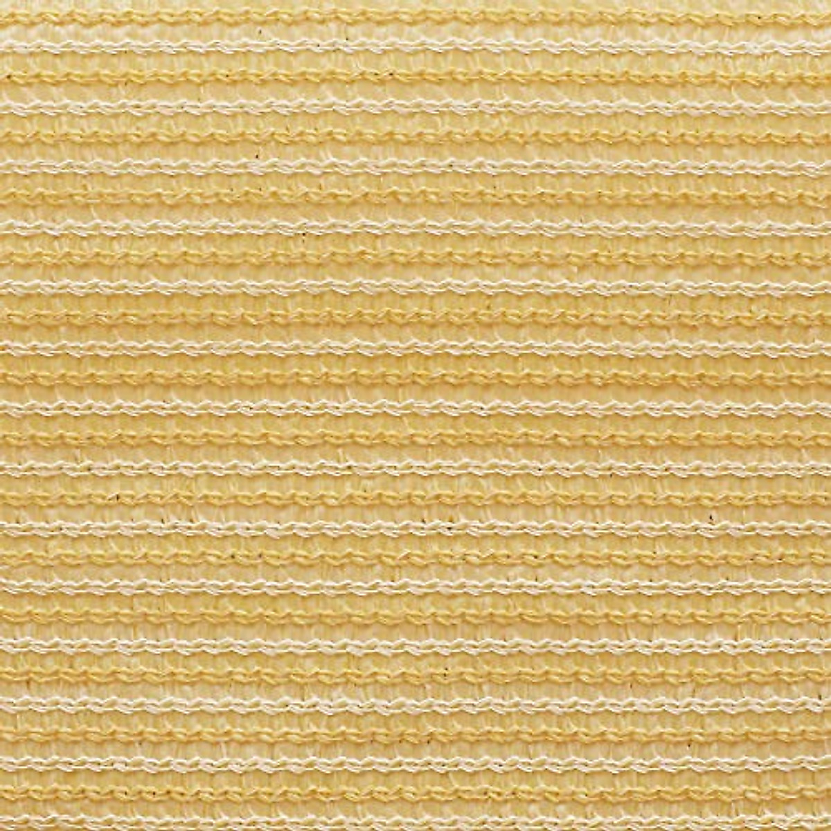 Shatex 90% Shade Fabric Sun Shade Cloth 12’ x 20’ Wheat Taped Edge with Grommets Sun-Block Mesh Shade for Pergola Cover Canopy,12 Bungee Balls