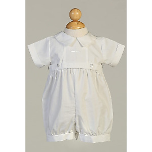 Baptism outfits for Boys Baby Boy Christening Outfit Baptismal Cotton Romper Gowns Ropa de Bautizo para Niño 6 month infant white set blessing baby boys' christening clothing catholic