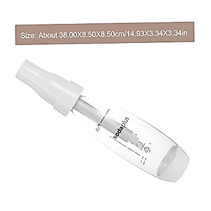 OKUMEYR 1pc Sparkling Water Machine Carbonating Beverages Maker Seltzer Water Machine Co2 Water Carbonator Soda Maker Machine for Home Chemical Machine Food Grade Bpa Bubble White