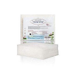 LTWHOME Foam Filters Fit for Fluval 404, 405,406 External Filter (Pack of 12)