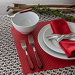 BIA Cordon Bleu Tabula 20-Ounce Bowl, Set of 4, White