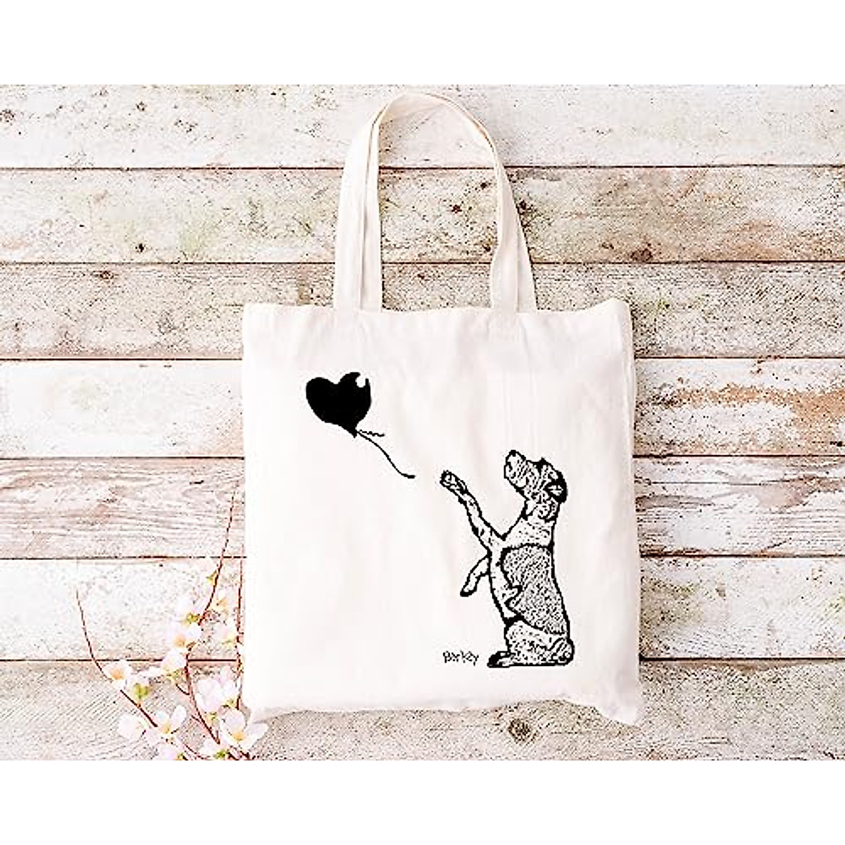 Pet Studio Art Barksy - Balloon Dog Tote Bag