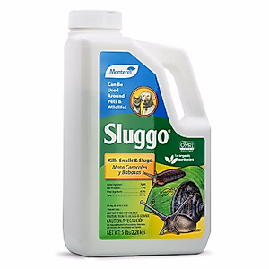 Monterey - Sluggo - Wildlife and Pet Friendly Snail & Slug Killer, OMRI Listed for Organic Gardening - 5-Pounds