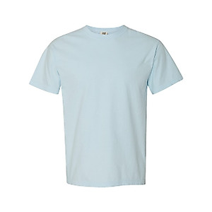 Comfort Colors Men's Adult Short Sleeve Tee, Style 1717 L Chalky Blue
