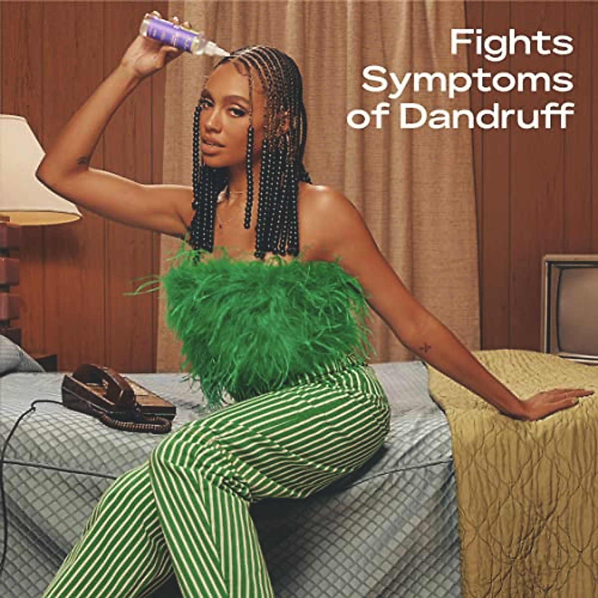 SheaMoisture Hair Care System Anti-Dandruff Pre-Wash For Stronger Hair & Healthier Scalp Formulated With Apple Cider Vinegar Fair Trade Shea Butter For Soft, Smooth Hair 4oz