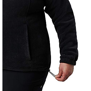 Columbia Women's Benton Springs Full Zip, Black, Petite Small