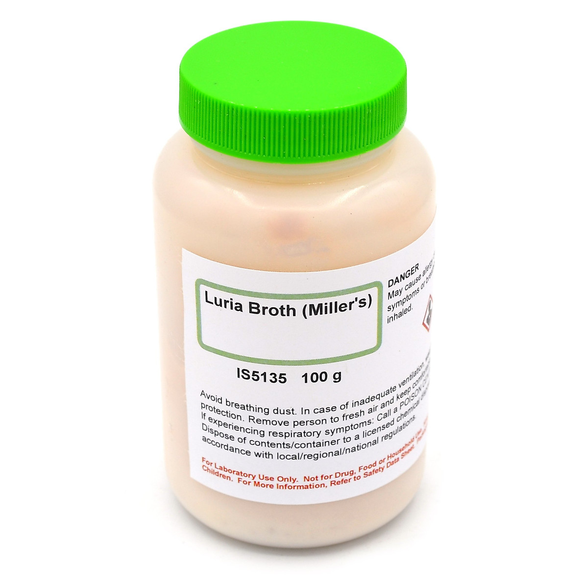 ALDON Innovating Science Luria Broth (Miller's) 100g, Makes 4 Liters of Medium