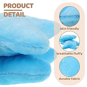 Sumind 2 Pcs 15.7 Inch Star Pillow Plush Star Throw Pillow Cute Pillows Aesthetic 3D Star Throw Stuffed Cushion Decorative Gift Room Decor for Bedroom Sofa Chair(Blue)