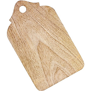 Wooden Small Chopping Board – Wood Cutting Board For Kitchen – Small Wooden Chopping Cutting Board For Cheese, Bread, Vegetable, and Fruits 9 X 5 Inch