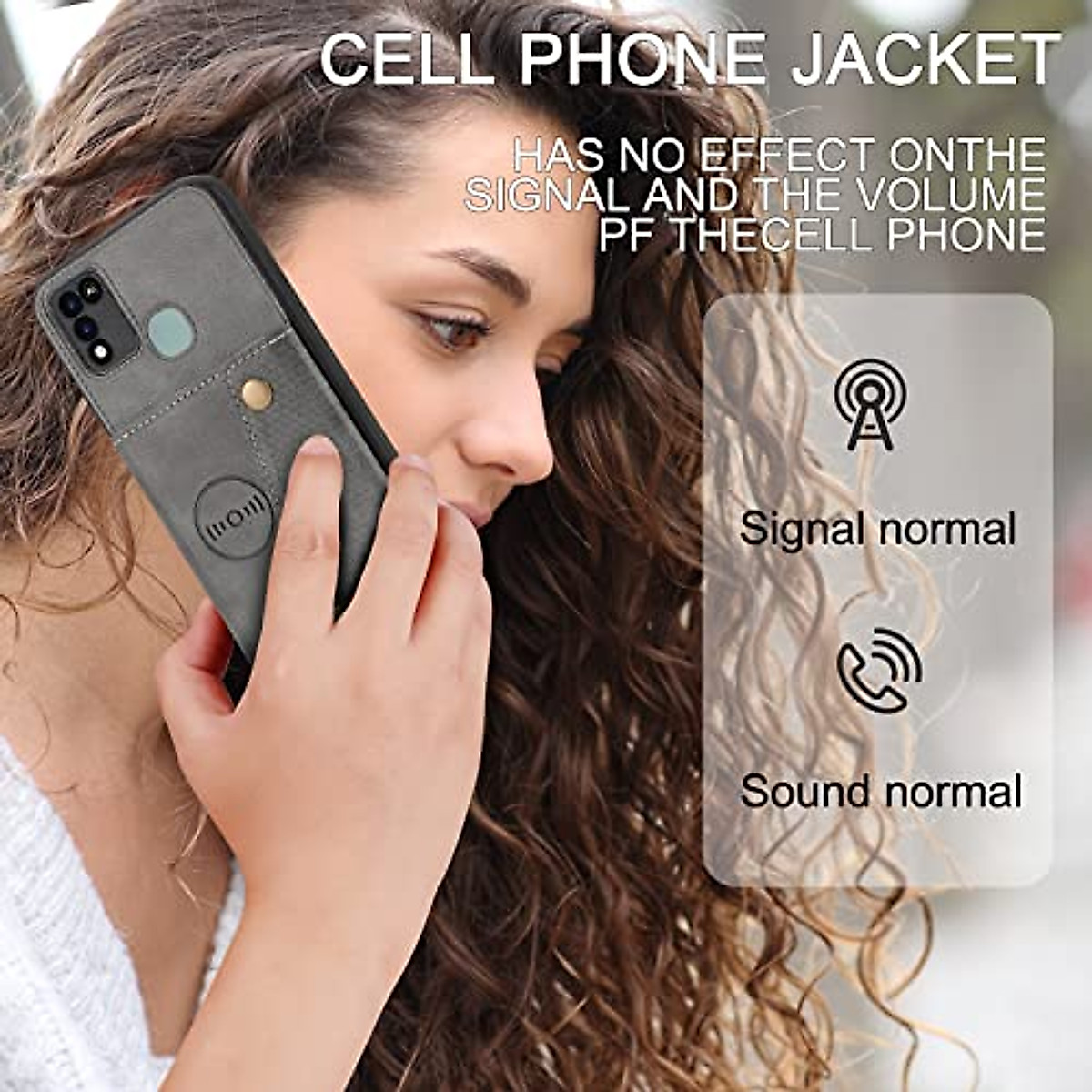 Phone Flip covers Wallet Case for Infinix Smart 5, Leather Case with Card Holder, Double Magnetic Clasp and Durable Shockproof Cover for Infinix Smart 5 Case,Magnetic Phone Case for Car Protective Cov