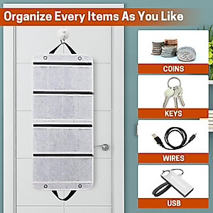 SWISSELITE Knife Display Bag, Felt Knife Display Case, Foldable Knife Storage Holder, Knife Carrying Organizer with 16 Slots