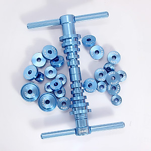 Bicycle Bearing Press Set, Drift Bike Tool Kit Set, Turning Point for Wheels Hub Universal Cycle Bearing Press Set, Nice Tools for Bicycle Repair