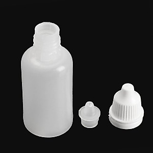 Vktech Plastic Dropping Bottles,30ml, 50 Pcs