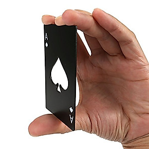 Bottle Opener, Yoption 10Pcs Stainless Steel Credit Card Size Beer Bottle Opener Cap for Wedding Party Groomsmen Bridesmaid Gifts