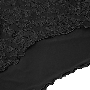 ANKOMINA Women Muslim Hijab Head Wrap Scarf Fashion Lace Head Scarf Headwear Hair Cap Shawl