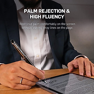 Adonit Star, Fountain Pen Stylus for iPad, Digital Pencil with Palm Rejection, High Precision, Compatible with iPad, iPad Pro, iPad Air, iPad Mini and More