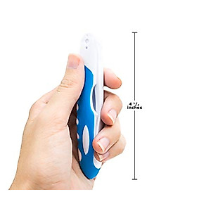 Lingito Travel Toothbrush, On The Go Folding Feature, Medium Bristle Brushes (3 Pack)