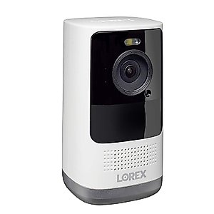 Lorex 2K WiFi Security Camera – Outdoor & Indoor Add on Battery Operated Camera Wireless Surveillance System -Active Deterrence, Motion Detection, Color Night Vision, 2 Way Talk