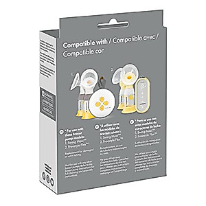Medela Replacement Tubing, Designed for Freestyle Flex & Swing Maxi Breast Pump, Authentic Spare Parts, Clear, 1 Set