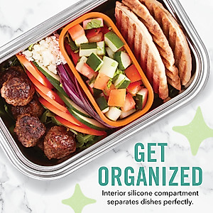 DASH The Fit Cook x Stainless Steel Lunch Box