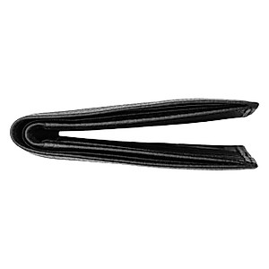 Juzar Tapal Collection Euro Wallet Rfid Blocking Leather Slim Wallet For Men Hipster Wallet Card Holder Id Card Wallet (Black J5330)