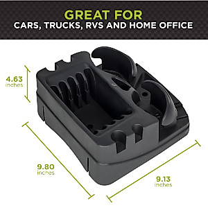 GO GEAR EMIC-BLA Euro Mini Console, (Black)