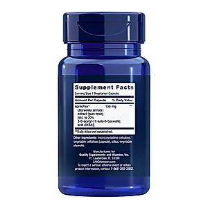 Life Extension 5-LOX Inhibitor with AprèsFlex - Joint Health Support - Gluten-Free, Non-GMO - 100 mg, 60 Vegetarian Capsules