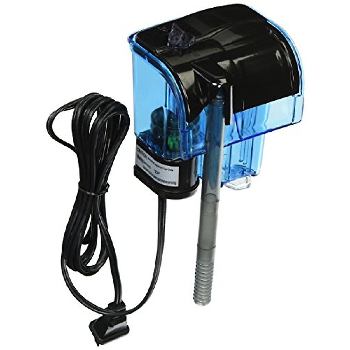 Penn-Plax Cascade 20 Power Filter – Mini Hang-On Filter with Quad Filtration – Great for Freshwater and Saltwater Setups, (Model: CPF6)