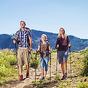 Radioddity FS-T3 Walkie Talkies for Adults Kids Long Range 4 Pack Rechargeable Walky Talky FRS Two Way Radio, 22 Channels License Free USB Charging with Flashlight Earpiece for Camping Hiking