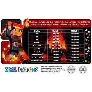 Minecraft Boys 2 Piece Fleece Pants Sets, Pullover Hoodie and Jogger Set for Boys (Black, Size 5/6)