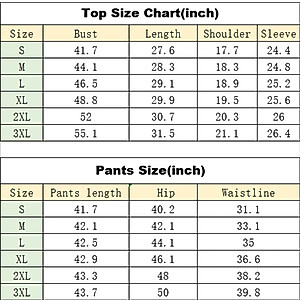 BURWOF Size XL White Black Color Block with Gold Paisley Men's Polo Sweatsuit Set Long Sleeve 2 Piece Outfit Fashion Jogging Track Suit Comfy Casual Set for Men